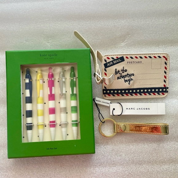 kate spade | Accessories | Bundle Of Kate Spade 5 Pcs Pensmarc Jacobs ...